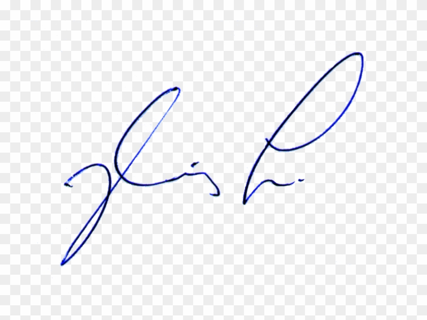 Transparent Blue Signature - Blue Signature, HD Png Download - 721x549 ...