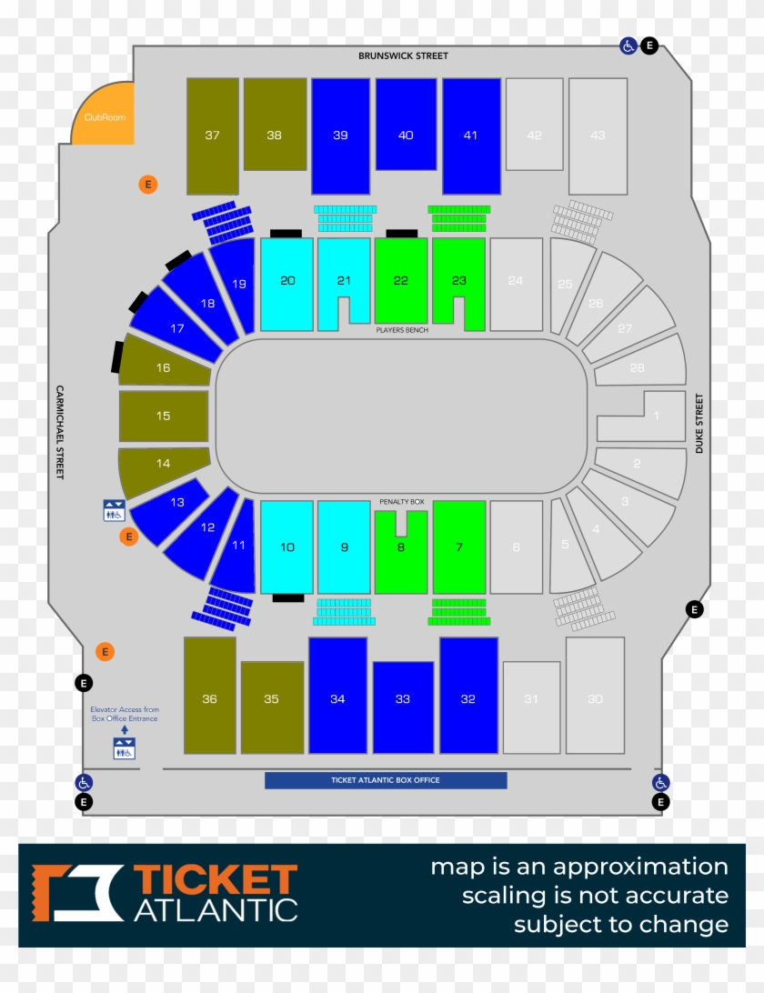 Scotiabank Center Seat Map - Infoupdate.org