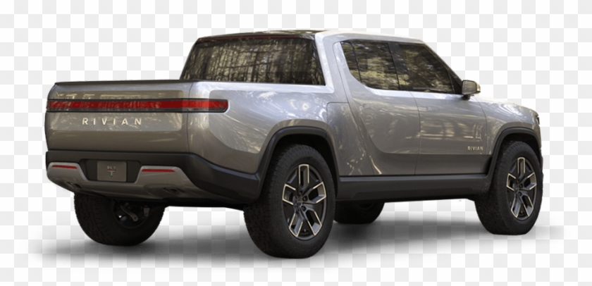 Rear Right 3 4 - Rivian R1t Electric Truck, HD Png Download - 928x405 ...