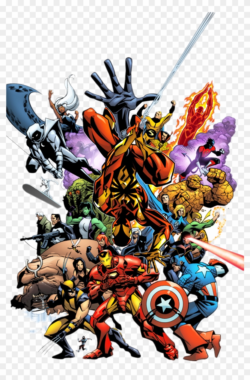 Marvel Comics Png - Marvel Team-up, Transparent Png - 850x1275(#643668 ...