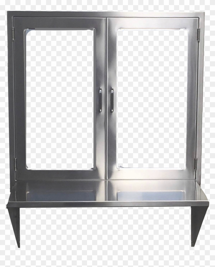 Hospital Pass Through Window Assembly With Hinged Glass - Double Pass ...
