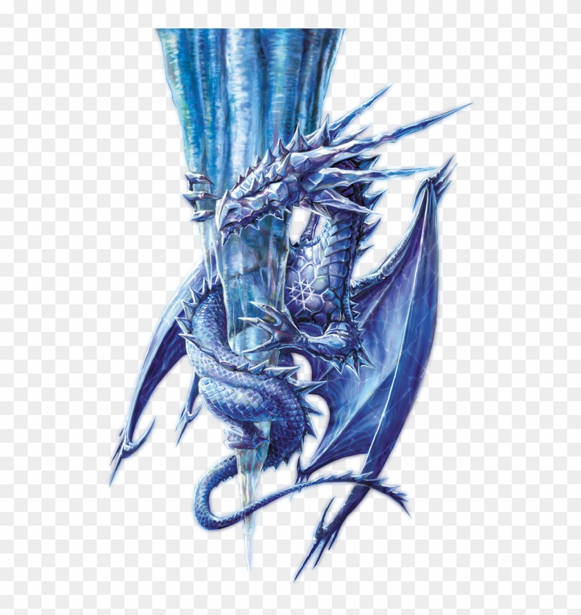 Ice Dragon Png Background Image - Ice Dragon Tattoo, Transparent Png - 600x853(#6401356) - PngFind
