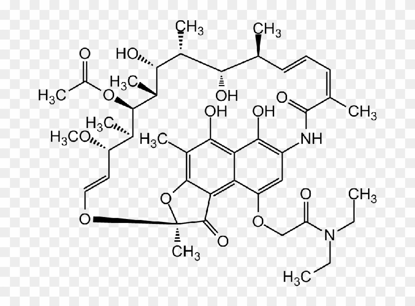 Rifampicin Structure , Png Download - Rifampicin Struktur, Transparent ...