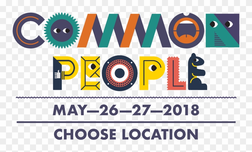 Common People 2018 - Common People Logo, HD Png Download - 760x440 ...