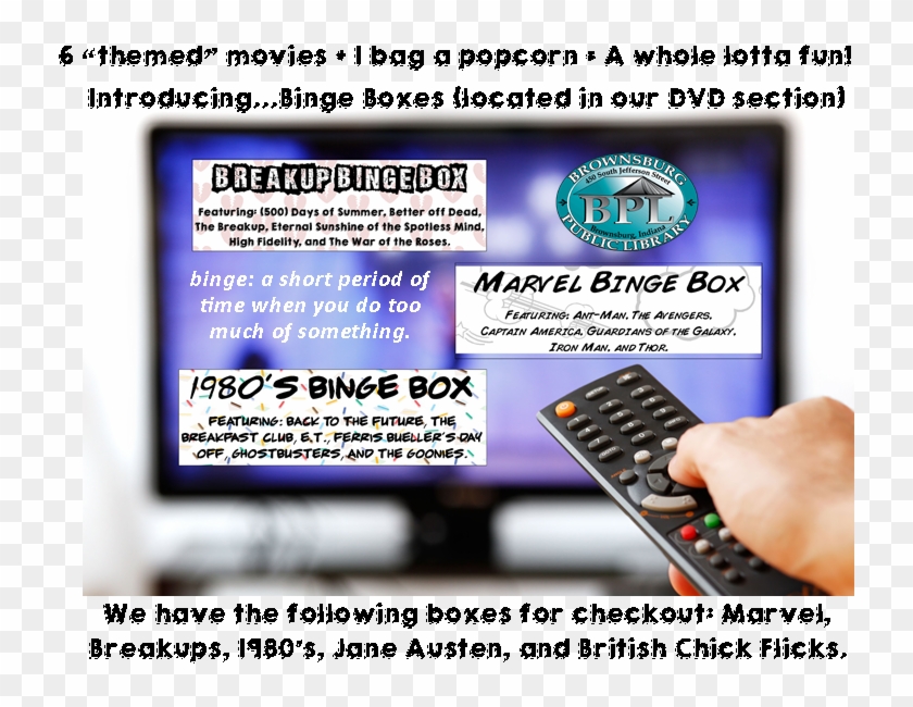 Binge Boxes - Pilot, HD Png Download - 764x608(#6412853) - PngFind