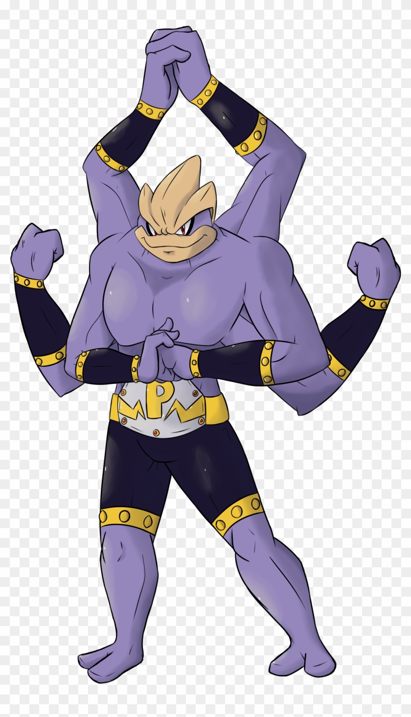 Machamp Mega Evolution , Png Download - Mega Machop, Transparent Png ...
