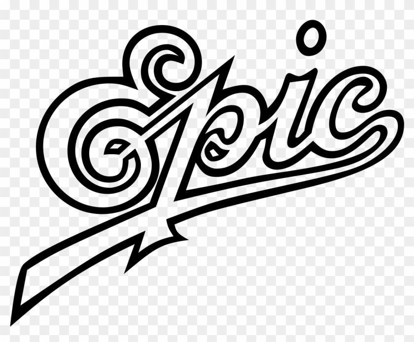 Epic Logo Png Transparent - Epic Records Logo Png, Png Download ...