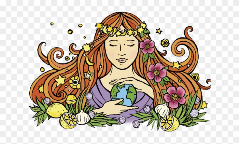 Apple Tree Goddess Clipart