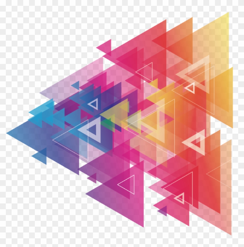 Colour Sticker - Triangles Png, Transparent Png - 1024x1024(#6426790 ...