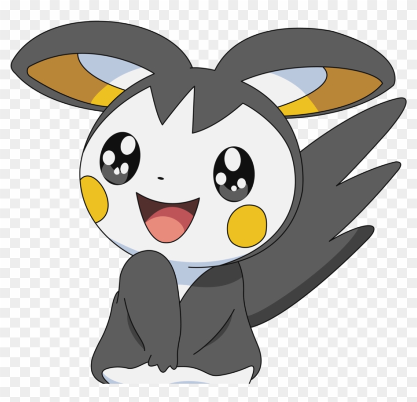 Este Pokemon Es Más Un Ejemplo De Una Ardilla Voladora - Emolga Cute ...