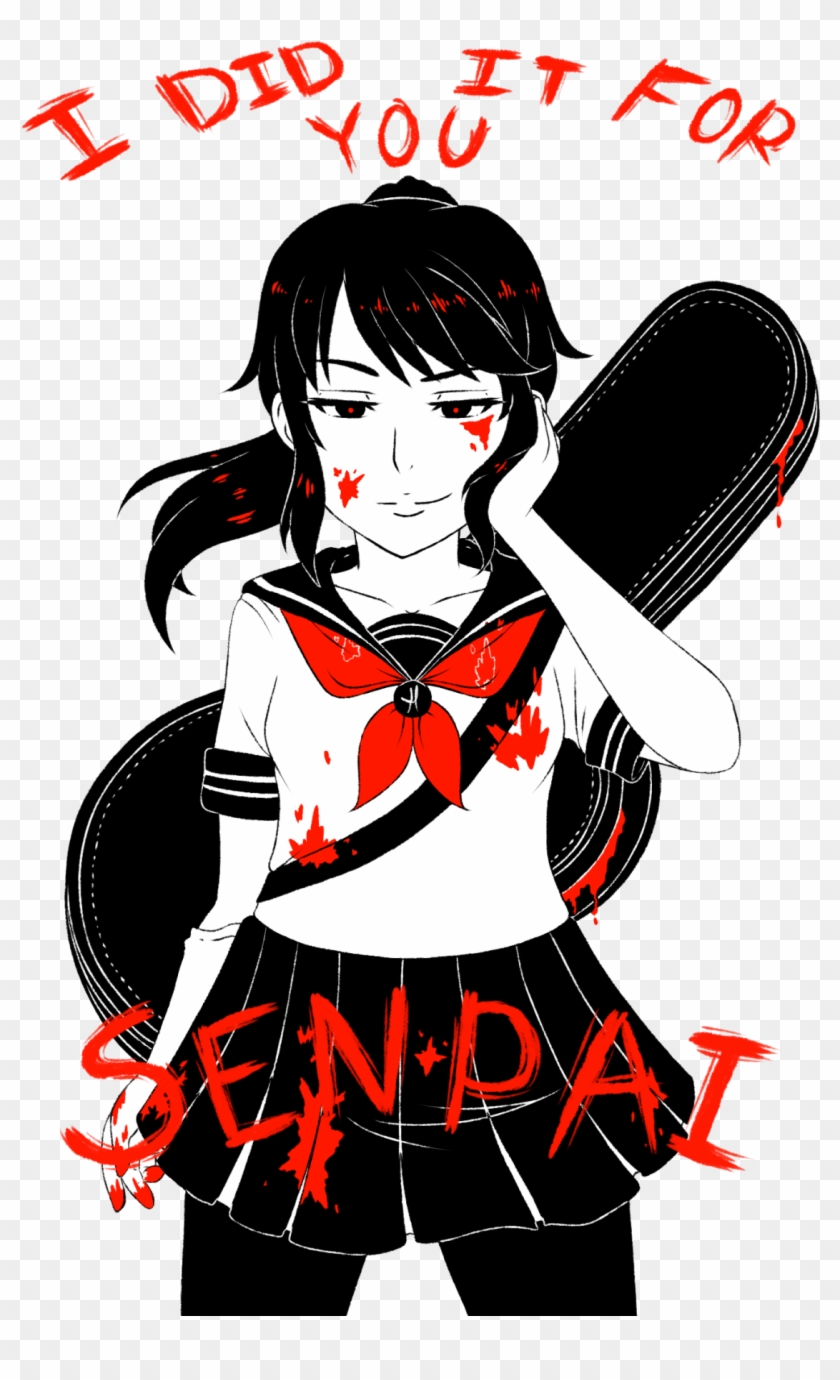 Ayano Aishi A - Cartoon, HD Png Download - 1280x1792(#6446833) - PngFind