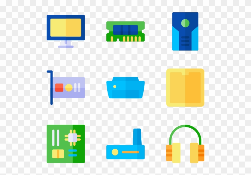 Computer Parts - Computer Parts Icon Png, Transparent Png - 600x564 ...