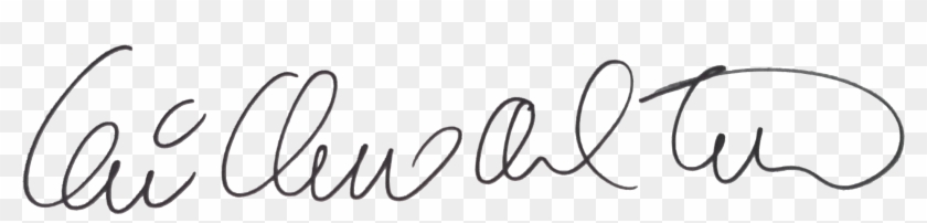 Sign Guillermo Del Toro - Calligraphy, HD Png Download - 2114x425 ...
