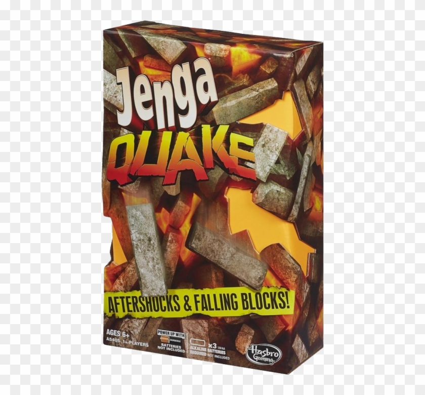 Hasbro Jenga Quake Game , Png Download - Jenga Quake, Transparent Png ...