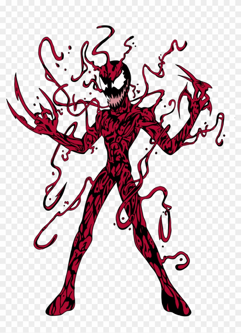 Carnage Png - Symbiote Carnage, Transparent Png - 1024x1392(#6481722 ...