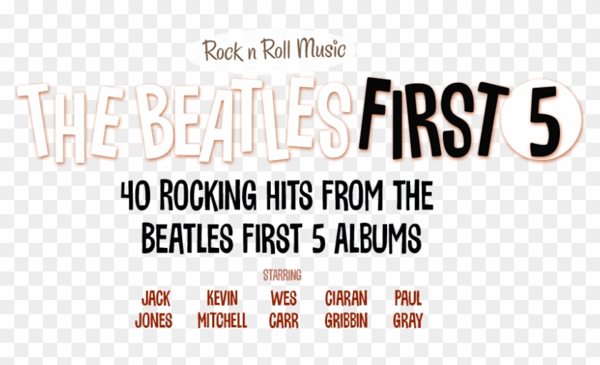 The Beatles First Five, HD Png Download - 820x431(#6490071) - PngFind