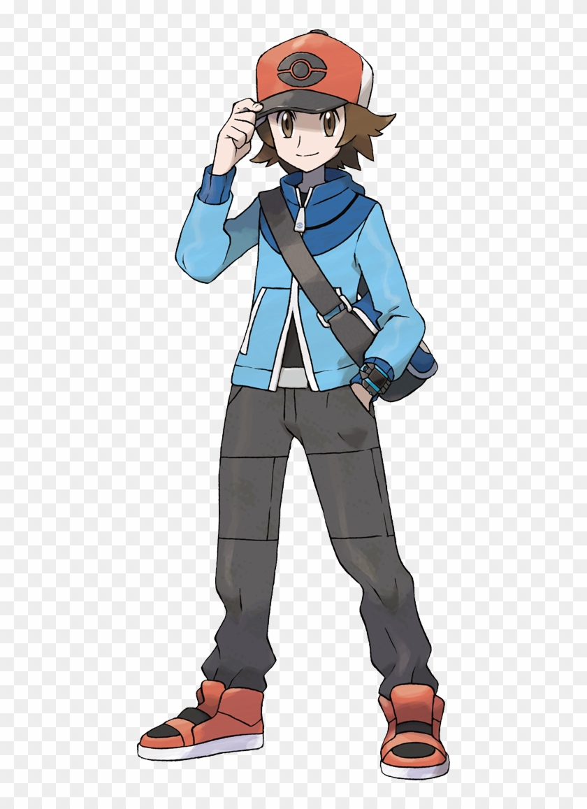 Pokemon Hilbert, HD Png Download - 458x1080(#650368) - PngFind