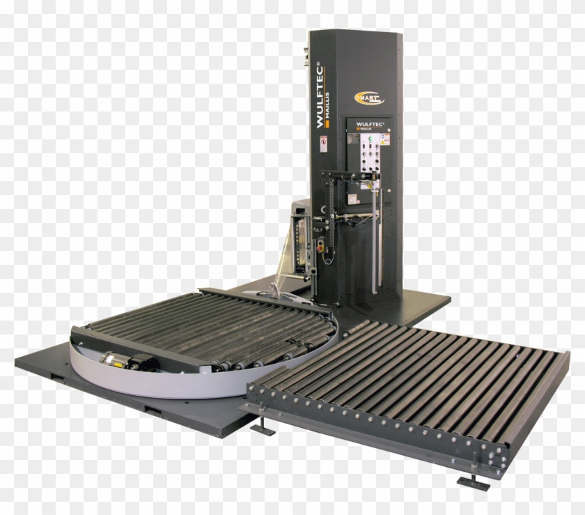 Automatic Turntable Stretch Wrapper - Pallet Wrapper With Powered ...