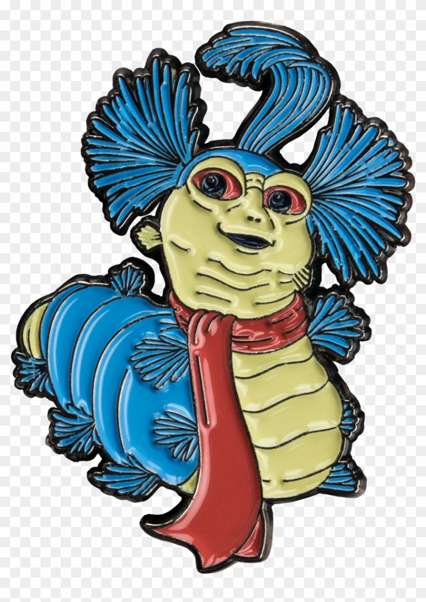 The Worm Enamel Pin - Labyrinth Worm Png, Transparent Png - 841x1150 ...