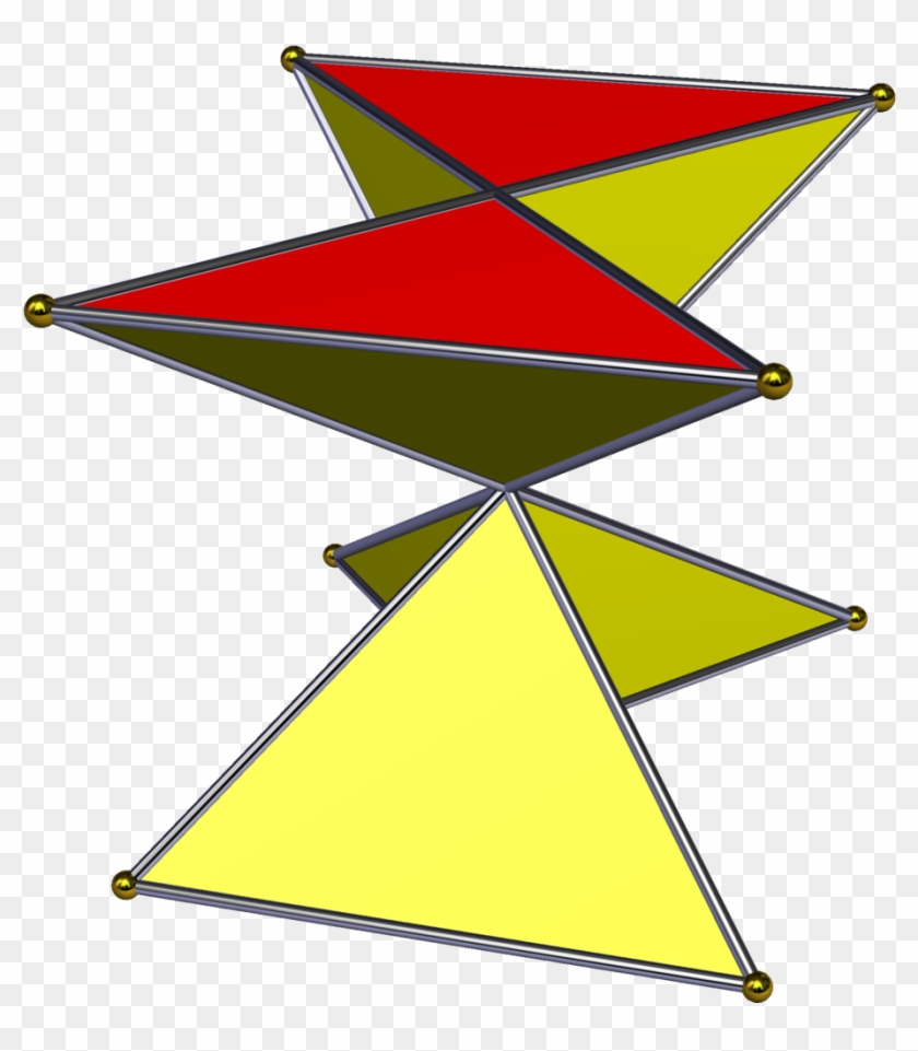 Crossed Crossed-square Prism - Triangle, HD Png Download - 970x1023 ...