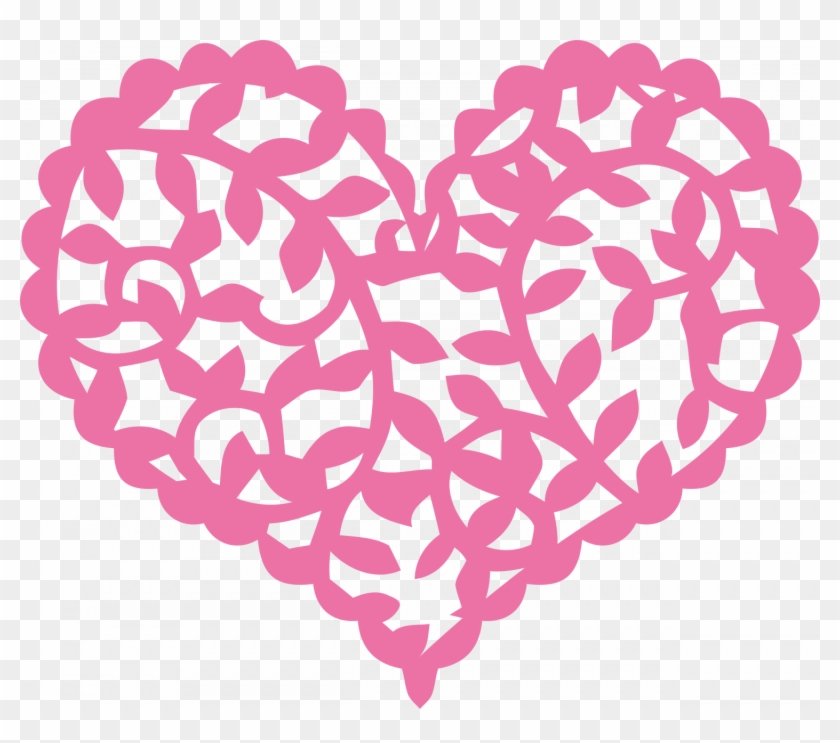 Lace Heart Png - Silhouette Lace Heart, Transparent Png - 1500x1256 ...