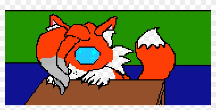 Emo Fox - Cartoon, HD Png Download - 1810x840(#6536791) - PngFind