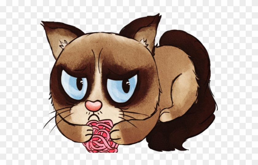 Grumpy Cat Clipart Png - Grumpy Cat Cartoon, Transparent Png - 640x480 ...