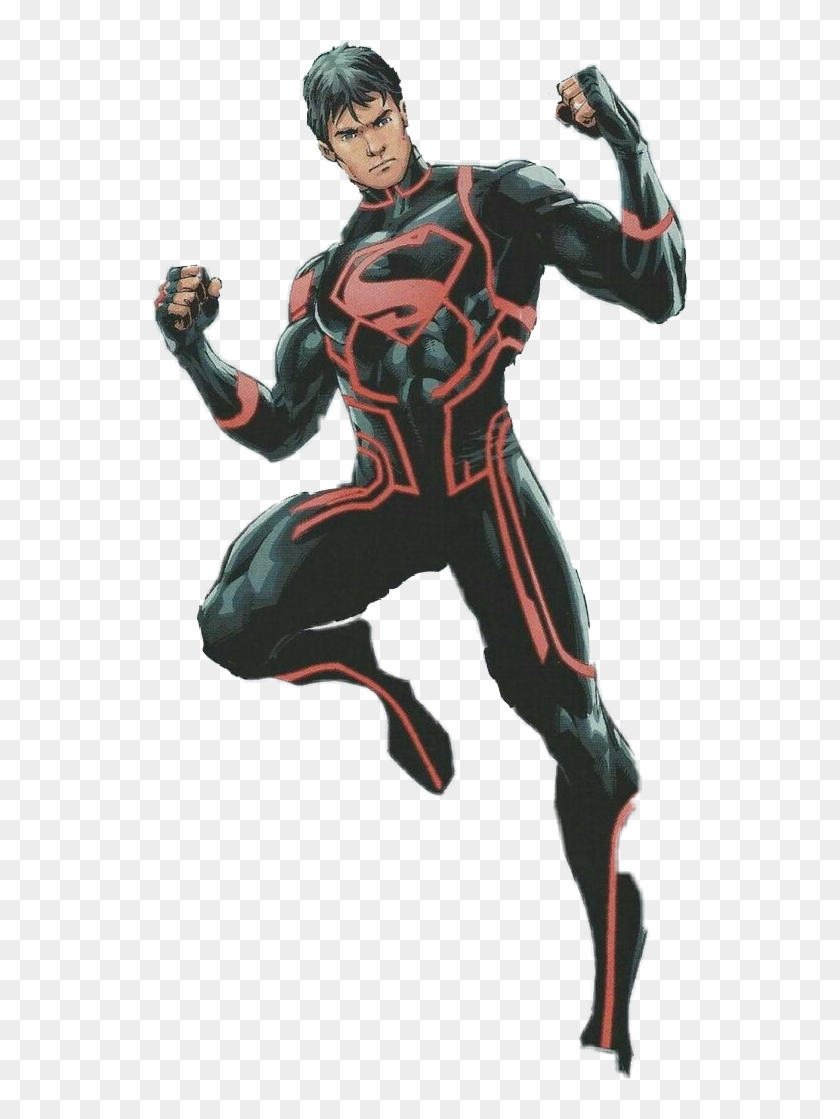 Superboy Sticker - Action Figure, HD Png Download - 535x1039(#6561397 ...