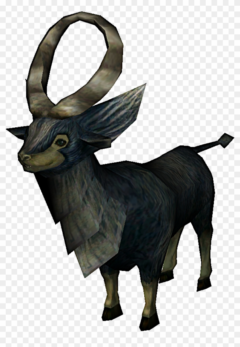 Legend Of Zelda Twilight Princess Goat, HD Png Download - 1188x1660 ...