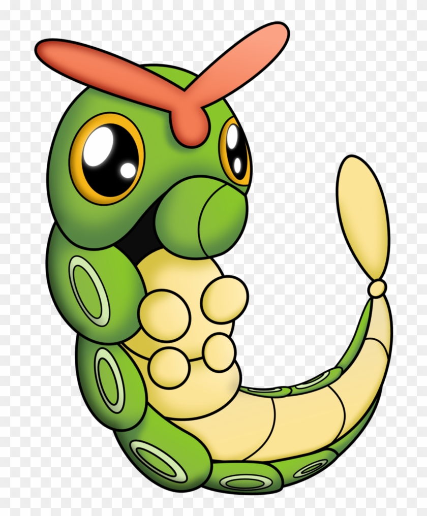 Caterpie Png - Caterpie, Transparent Png - 787x1014(#6579686) - PngFind
