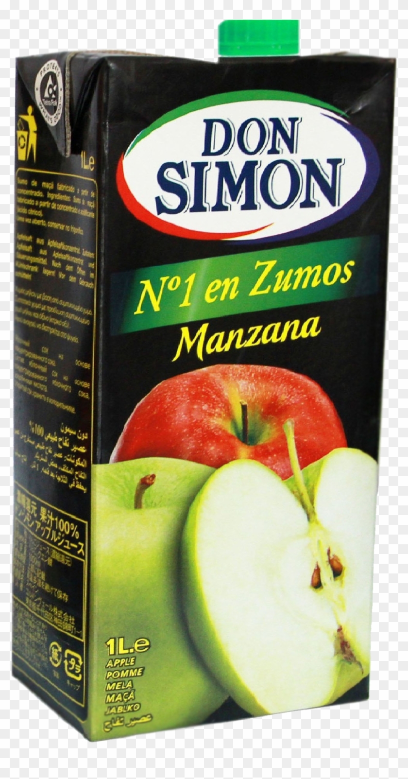 Apple Juice 1l - Don Simon, HD Png Download - 1244x1866(#6581133) - PngFind