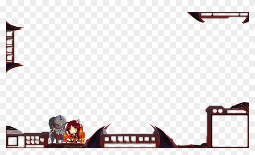 Zed Ahri Overlay - Lol Streaming Overlay, HD Png Download - 1920x1080 ...