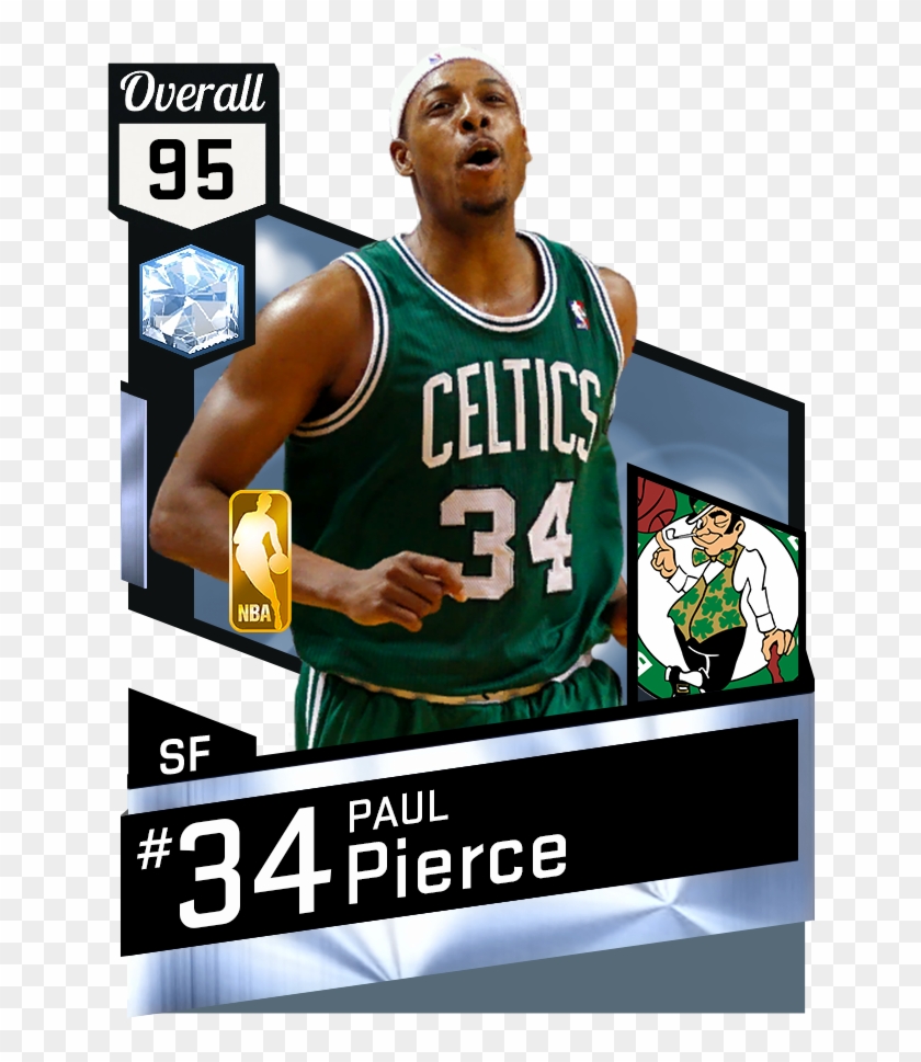 Event 95 Ovr Paul Pierce - Jimmer Fredette Nba 2k17, HD Png Download ...