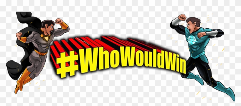 Who Would Win - Cartoon, HD Png Download - 1000x382(#6597560) - PngFind