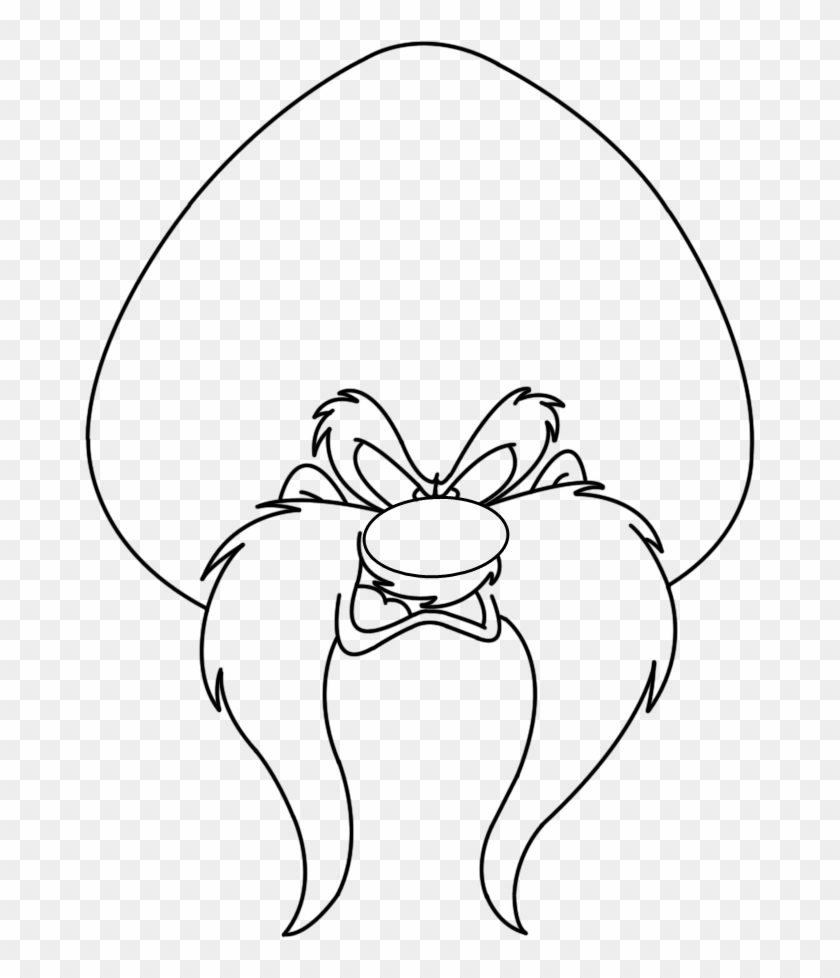 Yosemite Sam Drawing , Png Download - Yosemite Sam Face Drawing ...