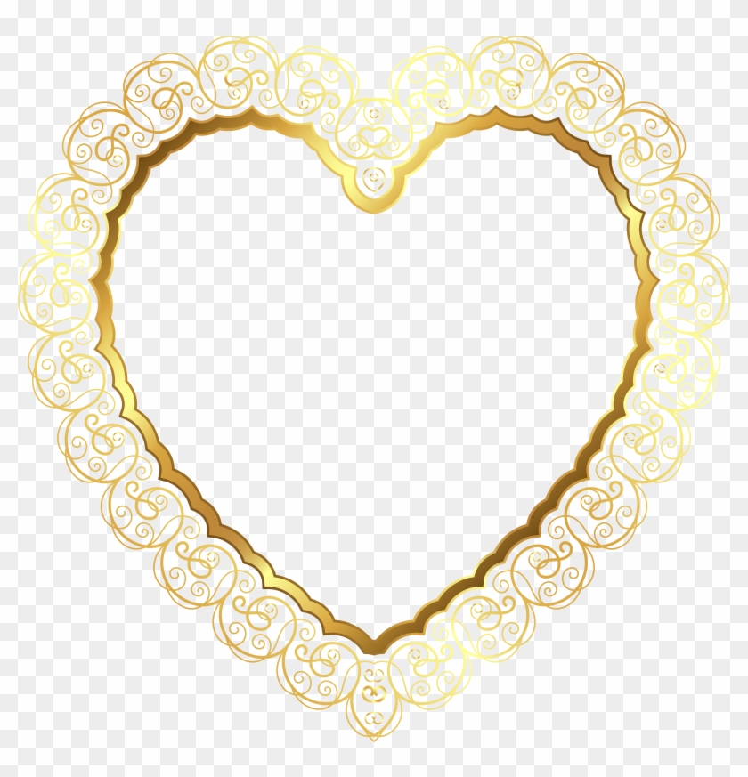 Heart Border Png, Transparent Png - 8059x8000(#665052) - PngFind