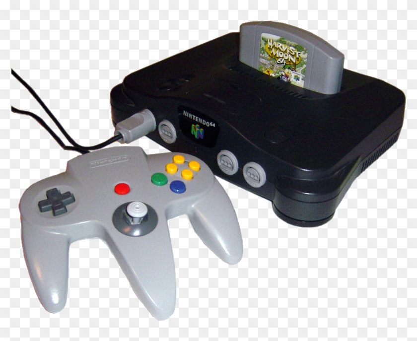 Nintendo 64 - Nintendo 64 No Background, HD Png Download - 800x627 ...