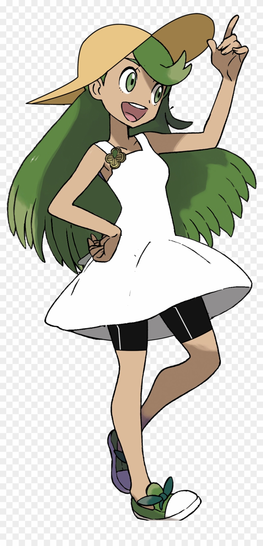 Adult Mallow Female Pokemon Trainers Pokemon Trainer Pokemon Adult Trainers Hd Png Download