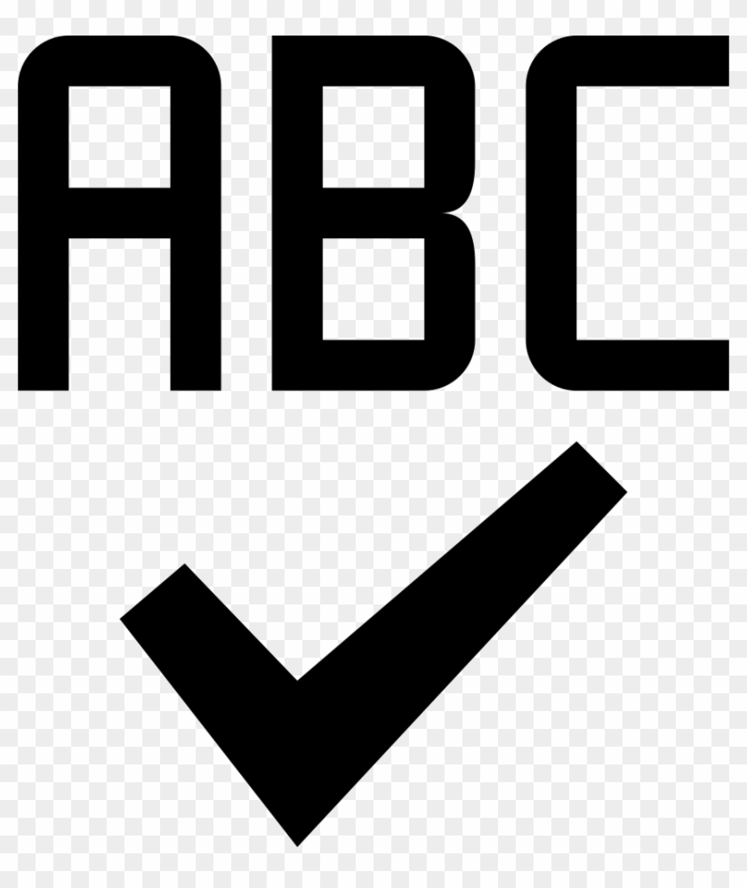 Png File - Spelling Checker Icon Png, Transparent Png - 858x980 ...