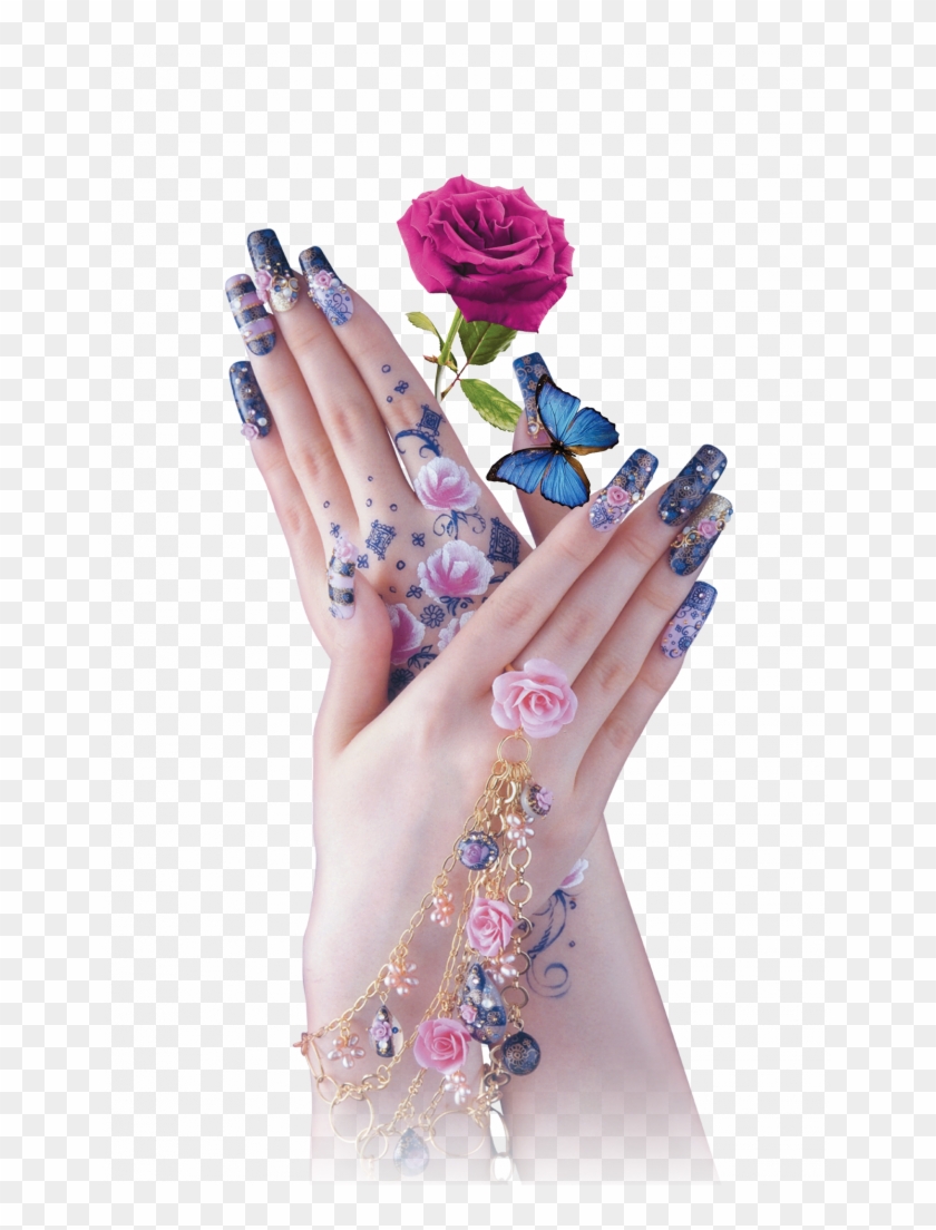 Deluxe Manicure - Nail & Beauty Banner, HD Png Download - 653x1024 ...