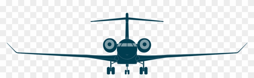 Global 7500 Front - Global 7500 Front View, HD Png Download - 1090x285 ...