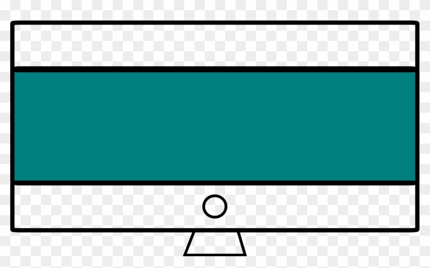 File - Monitor-icon - Svg - Circle, HD Png Download - 1280x737(#6614106 ...