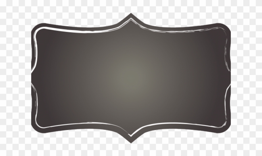 Blackboard Clipart Chalkboard Label - Platter, HD Png Download ...