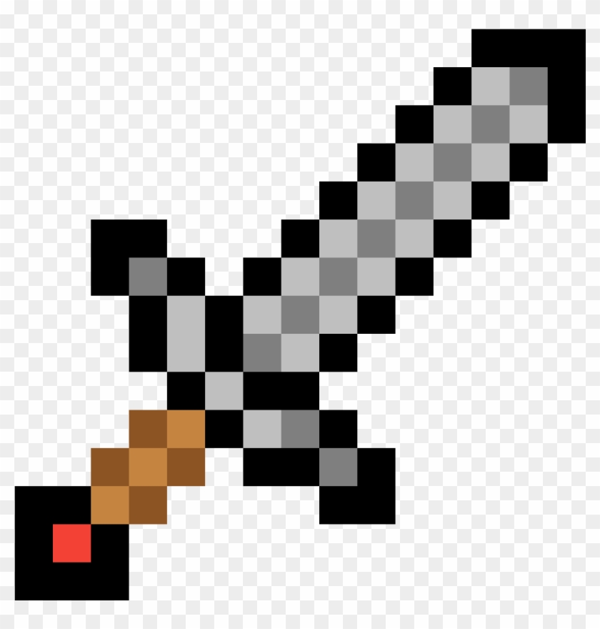 Pixel Sword Sprite