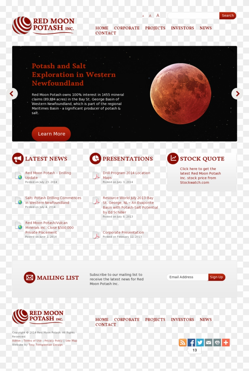 Red Moon Potash Competitors, Revenue And Employees - Eclipse, HD Png ...