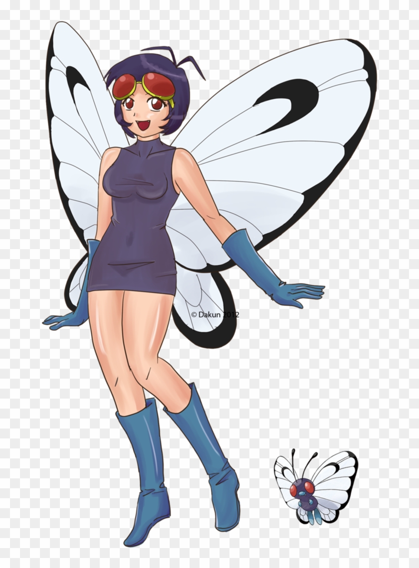 Pokemon Butterfree , Png Download - Pokemon As Human Butterfree ...