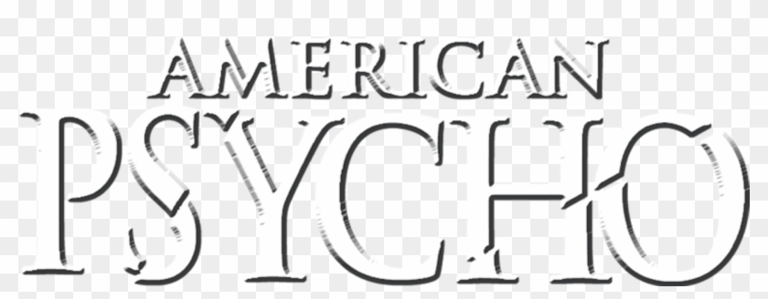 American Psycho - Calligraphy, HD Png Download - 1280x544(#6637974 ...