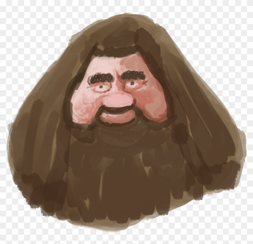 Hagrid - Illustration, HD Png Download - 1504x1452(#6642029) - PngFind