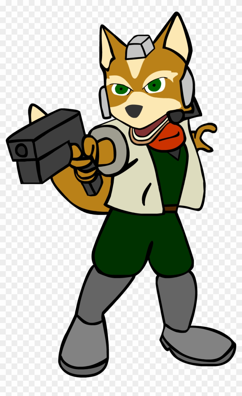 Fox's Artwork For Brawl Minus His Pose Comes From Melee, - Brawl Minus ...