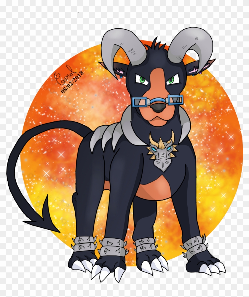 Carol The Houndoom Cartoon Hd Png Download 1374x13936643678 Pngfind 